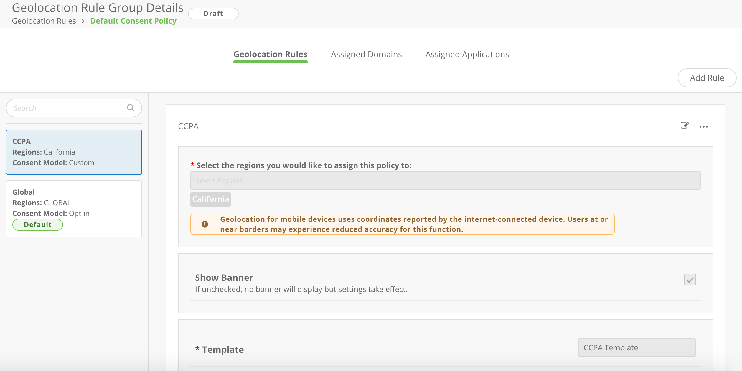Enabling Consent Logging and the Cookie Consent Dashboard | MyOneTrust