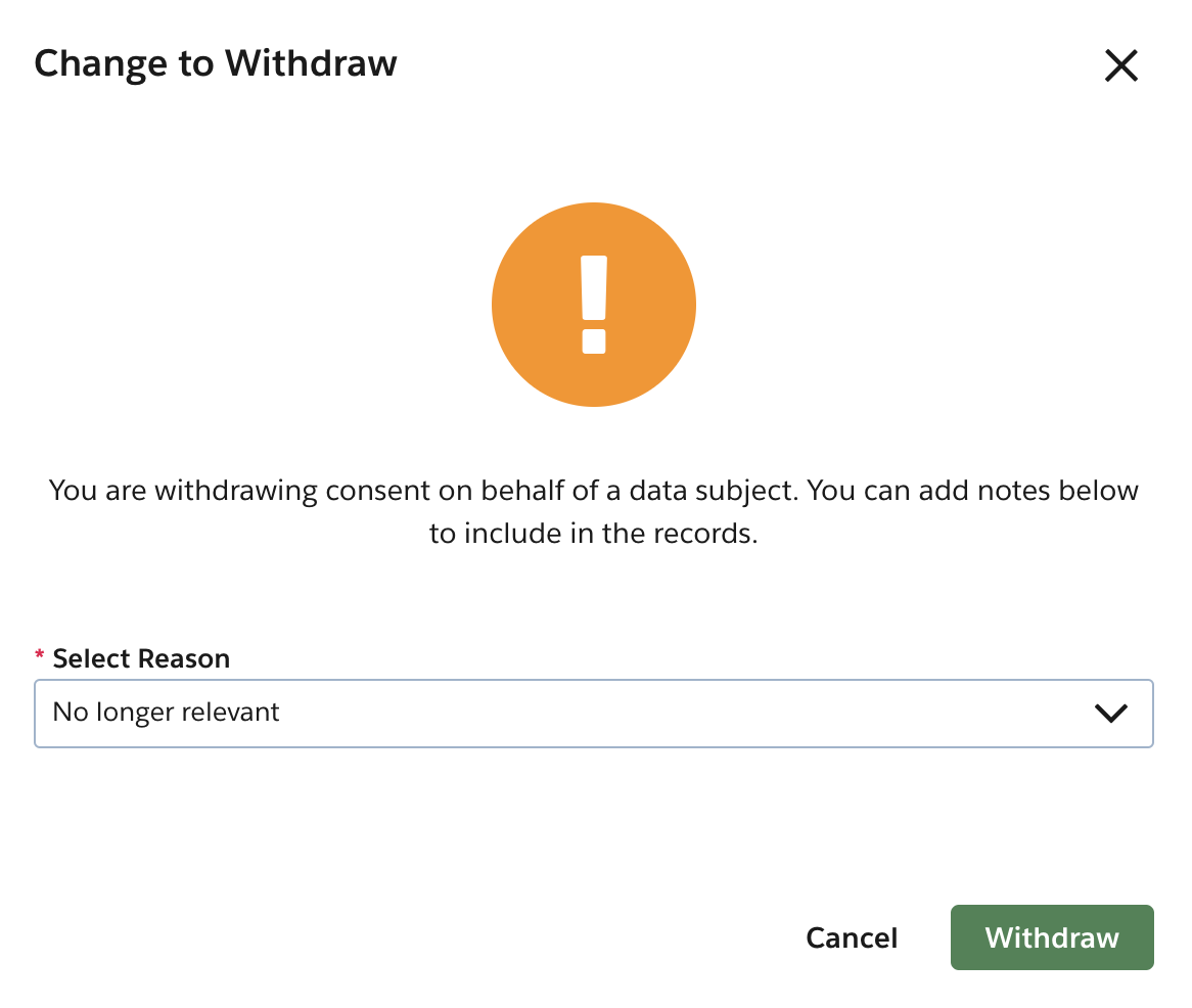 Overriding Data Subject Consent Using Hard Opt-Out | MyOneTrust