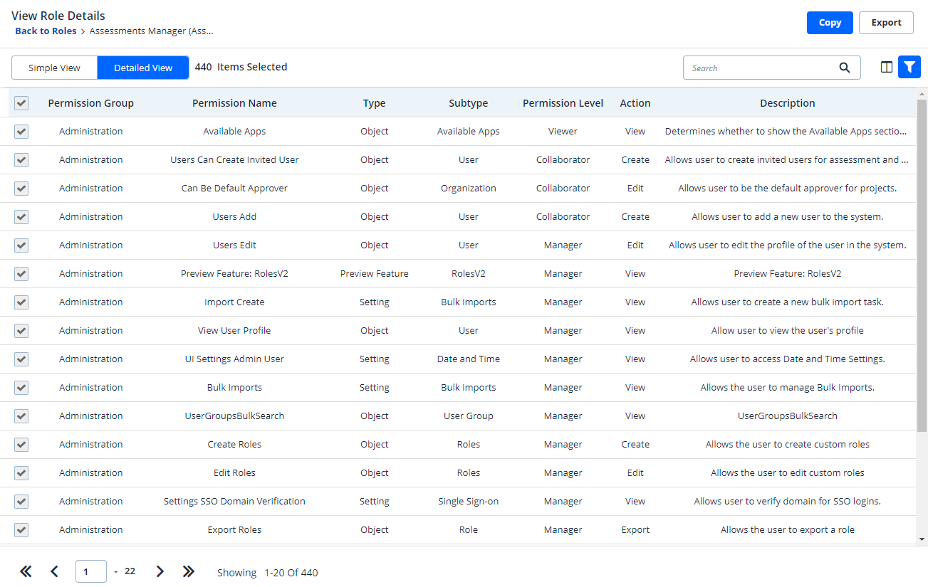 Using System Default Roles | MyOneTrust
