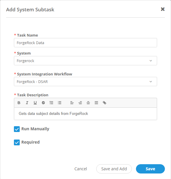 Configuring a Workflow for Targeted Data Discovery | MyOneTrust