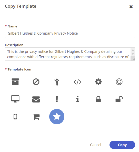 Creating Custom Privacy Notice Templates | MyOneTrust
