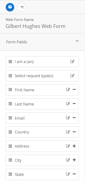 Customizing a Web Form | MyOneTrust