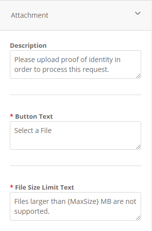 Customizing a Web Form | MyOneTrust