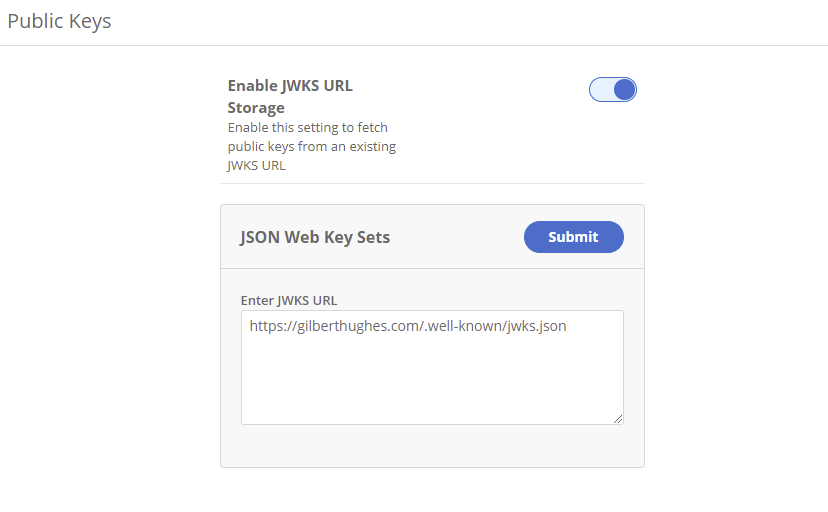 Storing Public Keys for Data Subject Authentication | MyOneTrust