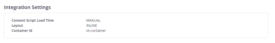 Integrating OneTrust Embedded Web Form Collection Points | MyOneTrust