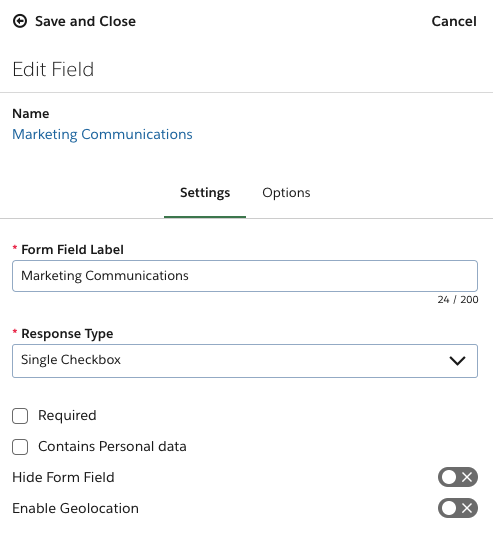 Building and Editing OneTrust Embedded Web Form Collection Points | MyOneTrust