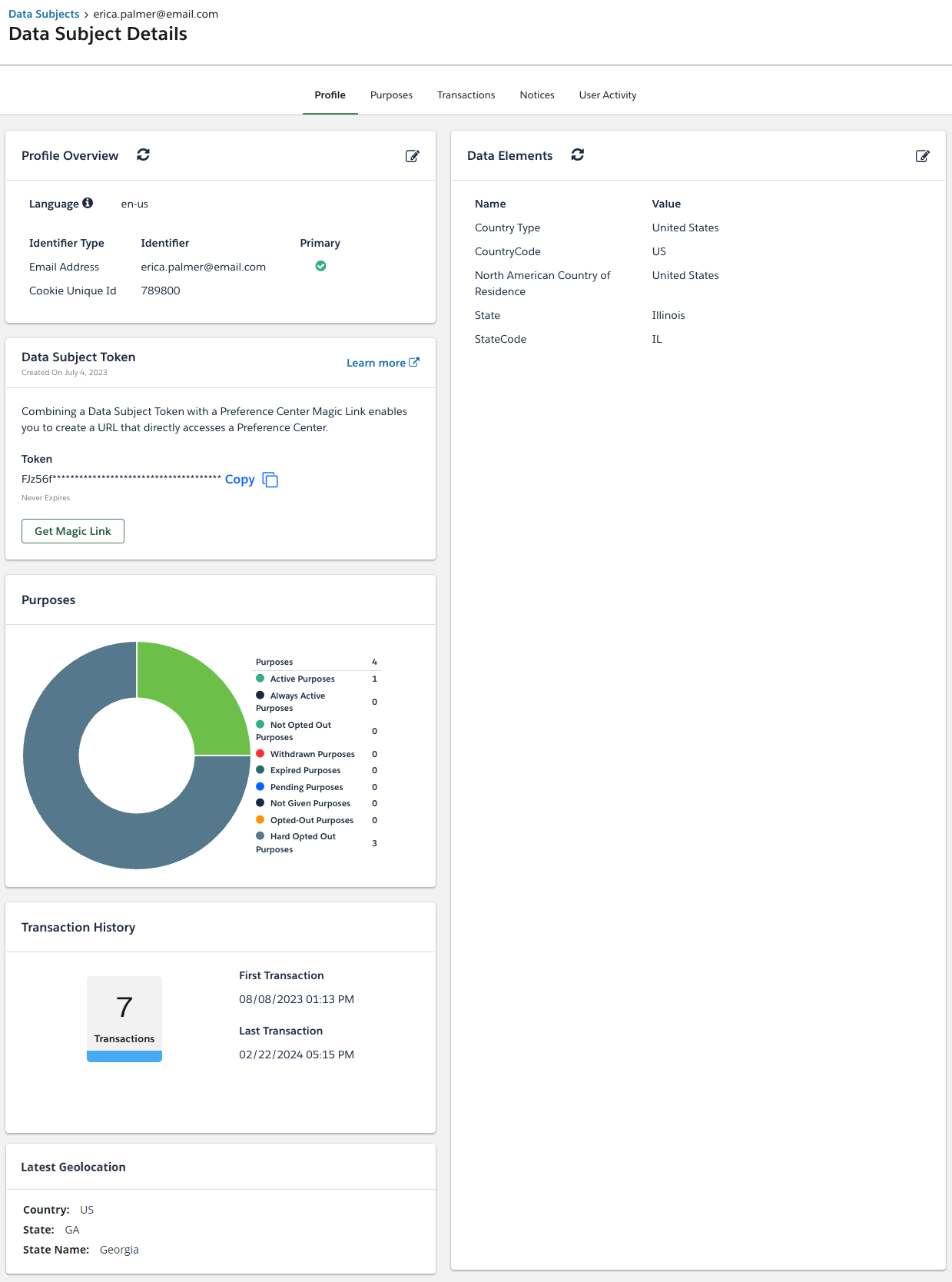 Configuring Geolocation Capture | MyOneTrust