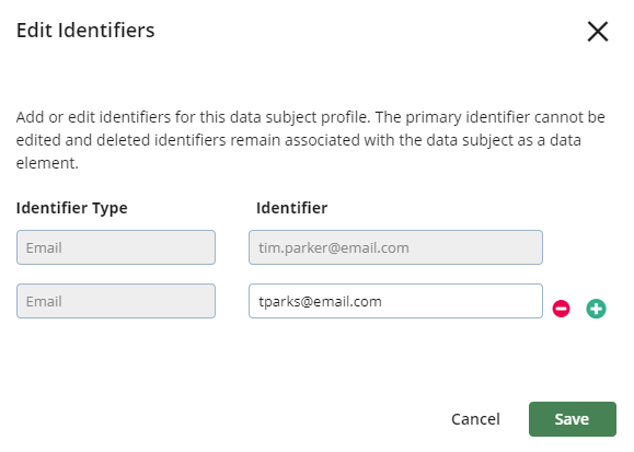 Merging Data Subjects | MyOneTrust