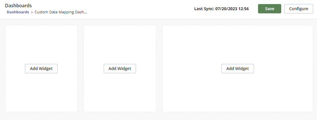 Adding and Configuring Dashboard Widgets | MyOneTrust