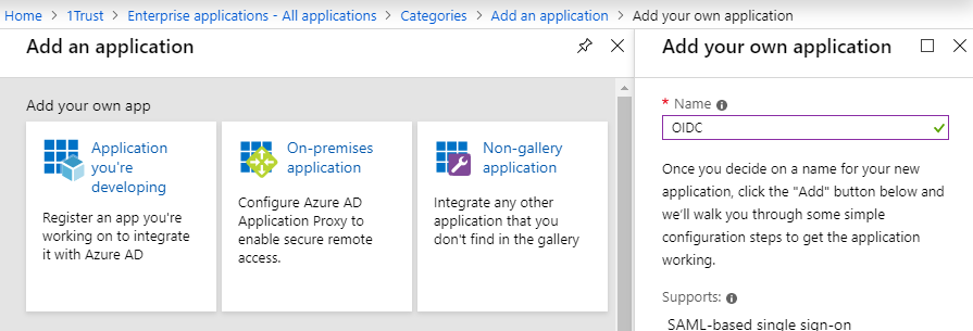 Configuring OIDC Setup with Azure | MyOneTrust