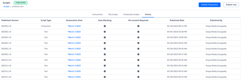 Publishing and Implementing Cookie Consent Scripts | MyOneTrust