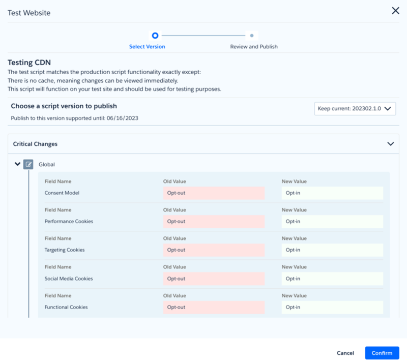 Publishing and Implementing Cookie Consent Scripts | MyOneTrust