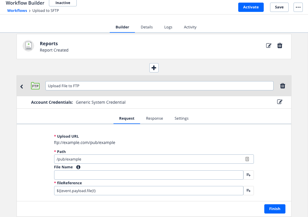 Managing Files in OneTrust Integrations | MyOneTrust