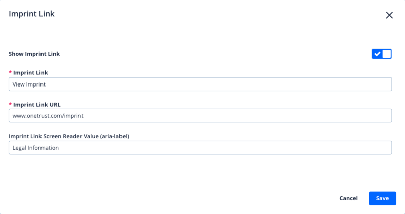 Customizing the Banner Template | MyOneTrust