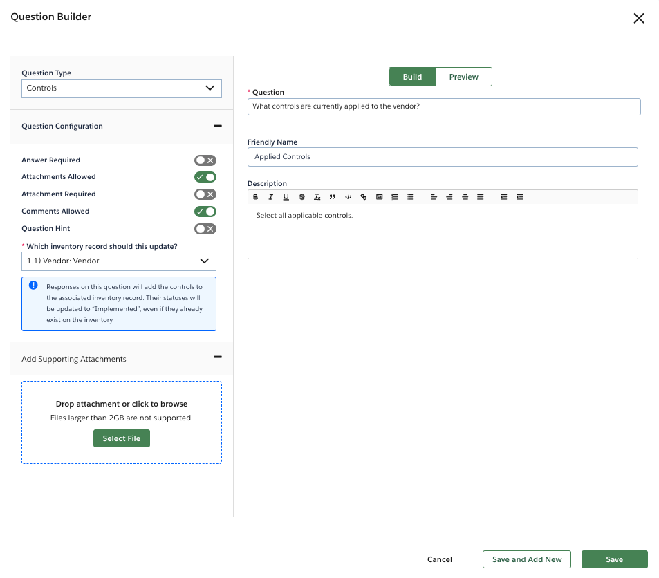 Adding, Editing, Reordering, and Deleting Questions | MyOneTrust
