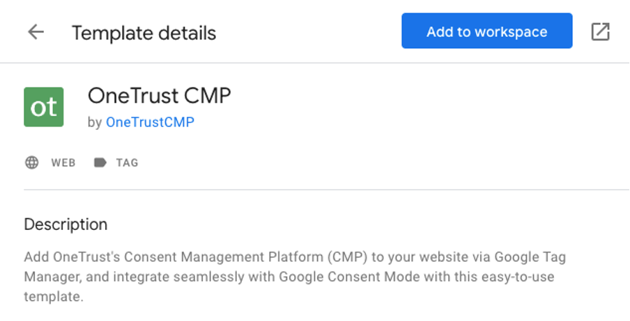 Cookie Consent Integration with Google Consent Mode | MyOneTrust