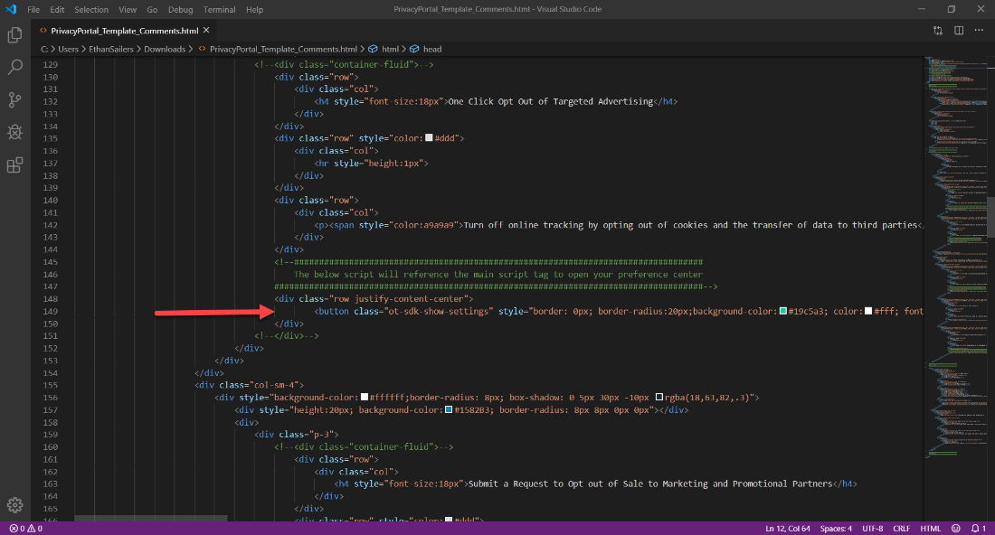CCPA Opt-Out Guide for Developers | MyOneTrust