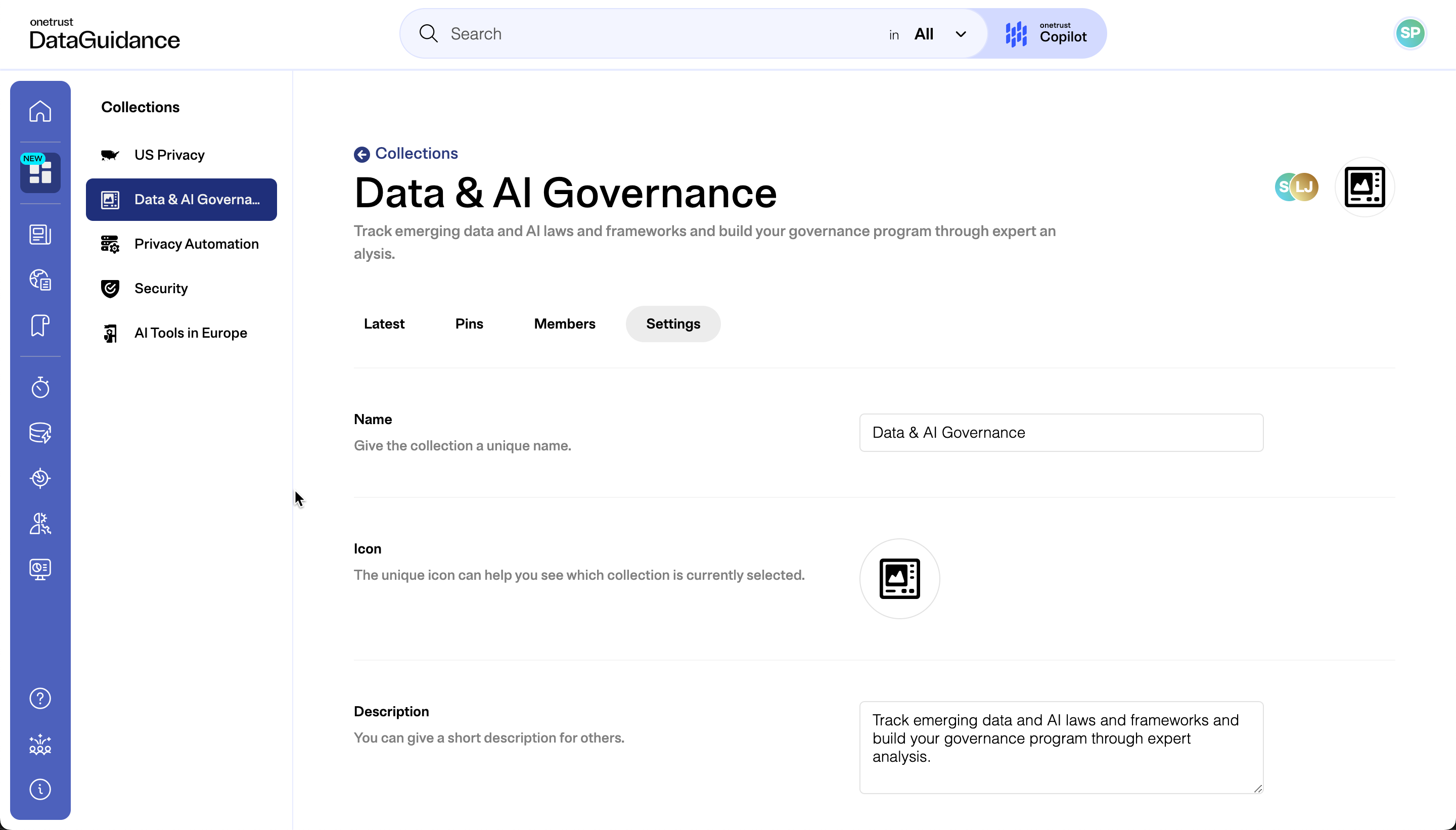 DataGuidance Collections | MyOneTrust