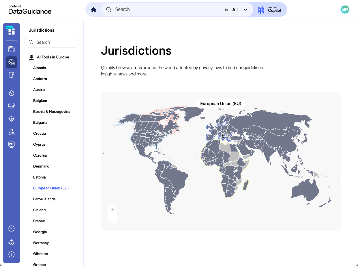DataGuidance with OneTrust Copilot Feature Guide | MyOneTrust