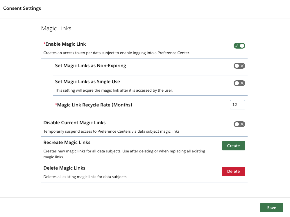 Universal Consent & Preference Management Settings | MyOneTrust