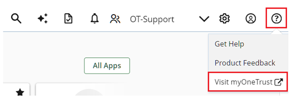 myOneTrust FAQ | MyOneTrust