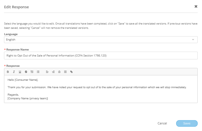 Best Practices: Processing CCPA Opt-Out Requests | MyOneTrust