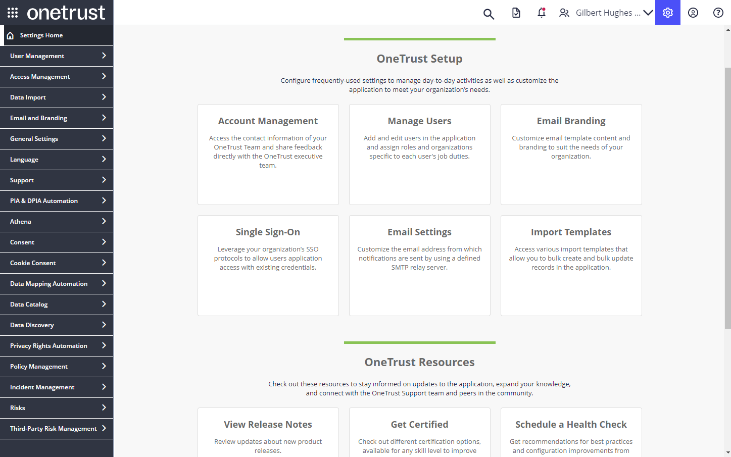 Getting Started with the OneTrust Platform | MyOneTrust
