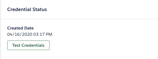 Configuring Integration Credentials | MyOneTrust