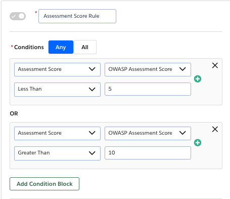 Configuring Assessment Scoring | MyOneTrust