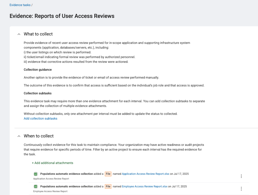 Collecting Employee and Application Access Reviews | MyOneTrust