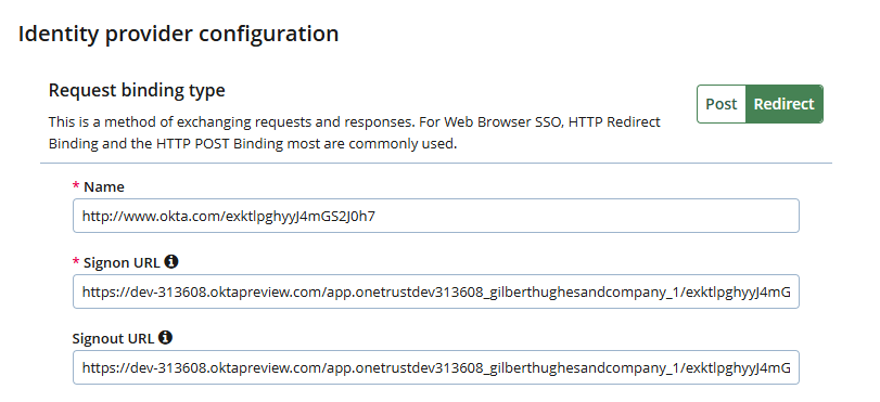 Managing Single Sign-On (SSO) | MyOneTrust