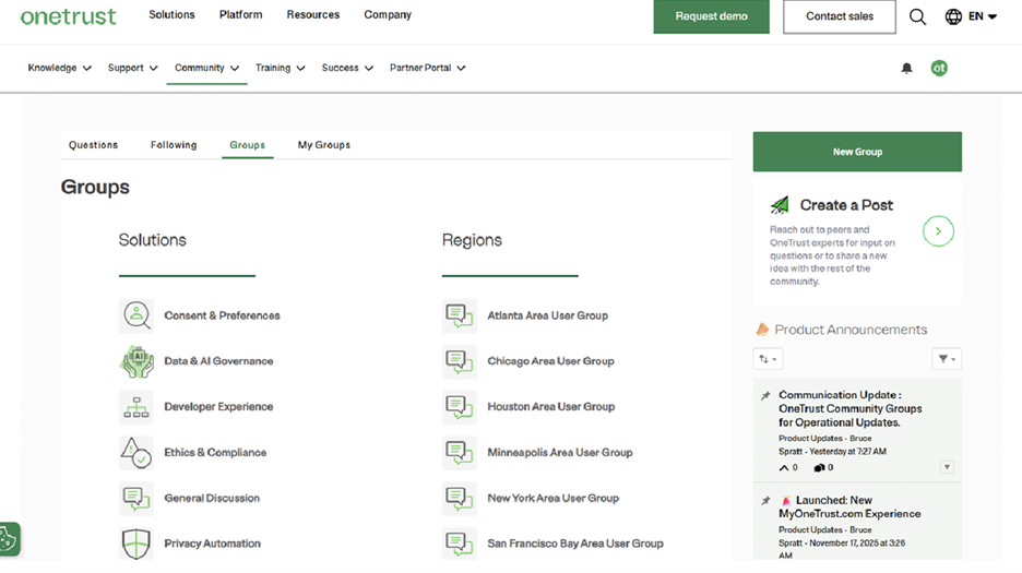 Welcome to myOneTrust | MyOneTrust